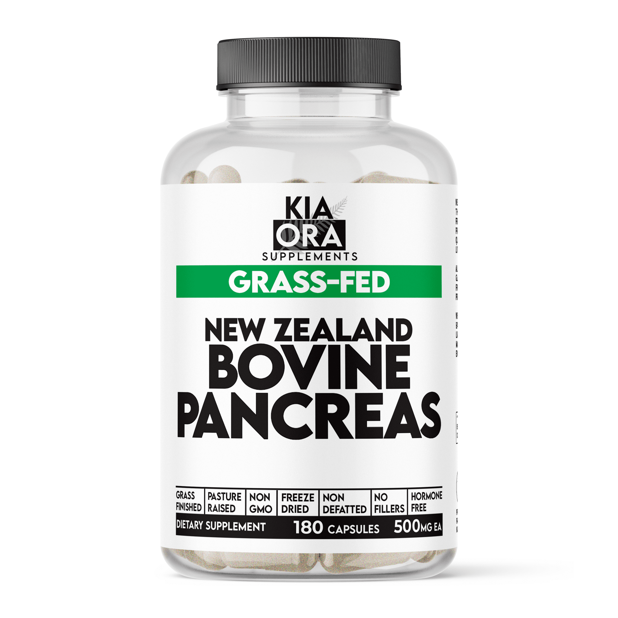 Pure Bovine Pancreas for Natural Digestive Enzymes & B12 | Kia Ora NZ